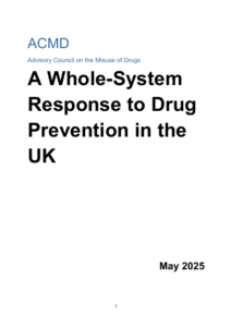 Collective Voice CYP Forum responds to ACMD drug prevention report ...