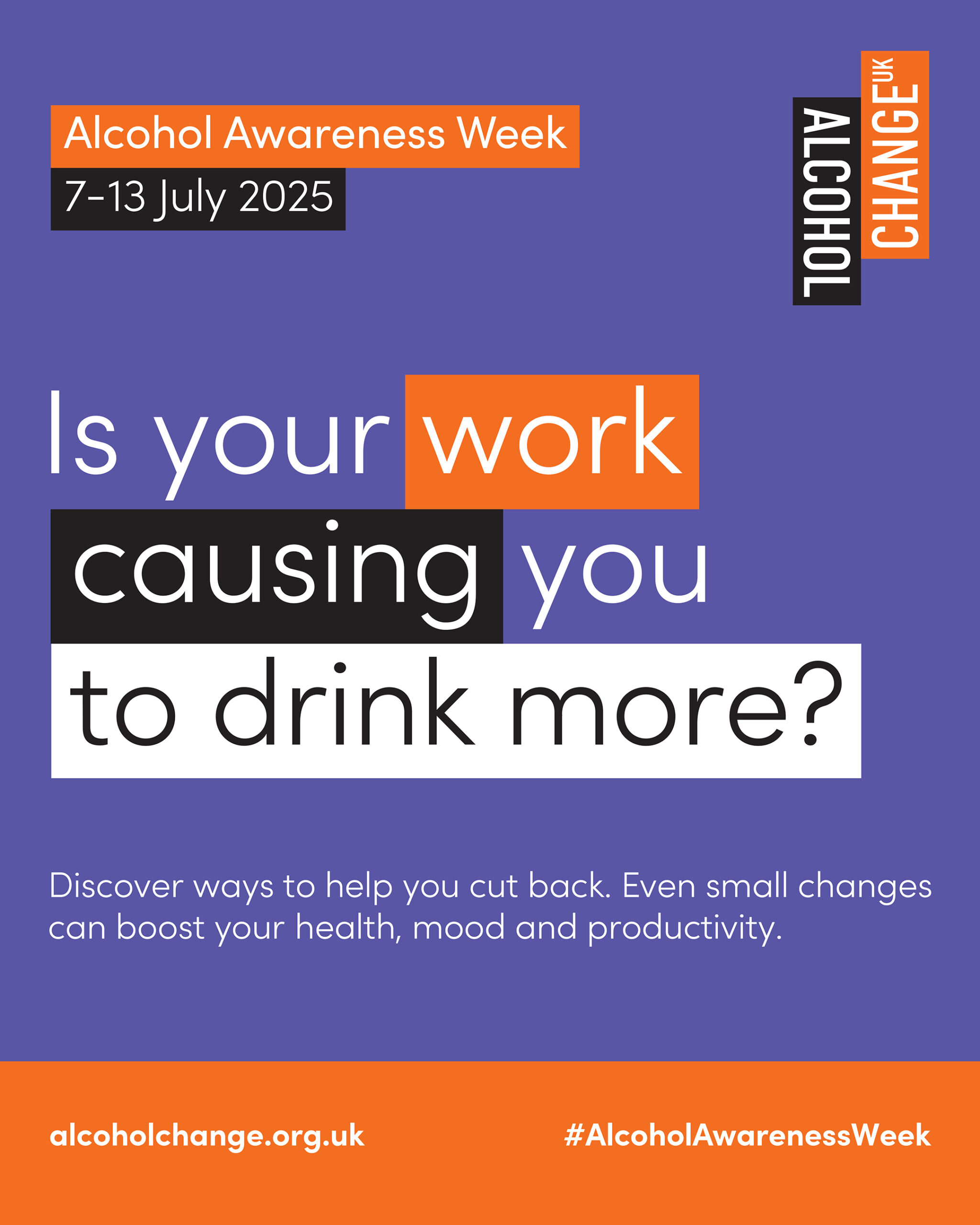 Work as recovery: Supporting employment during Alcohol Awareness Week ...