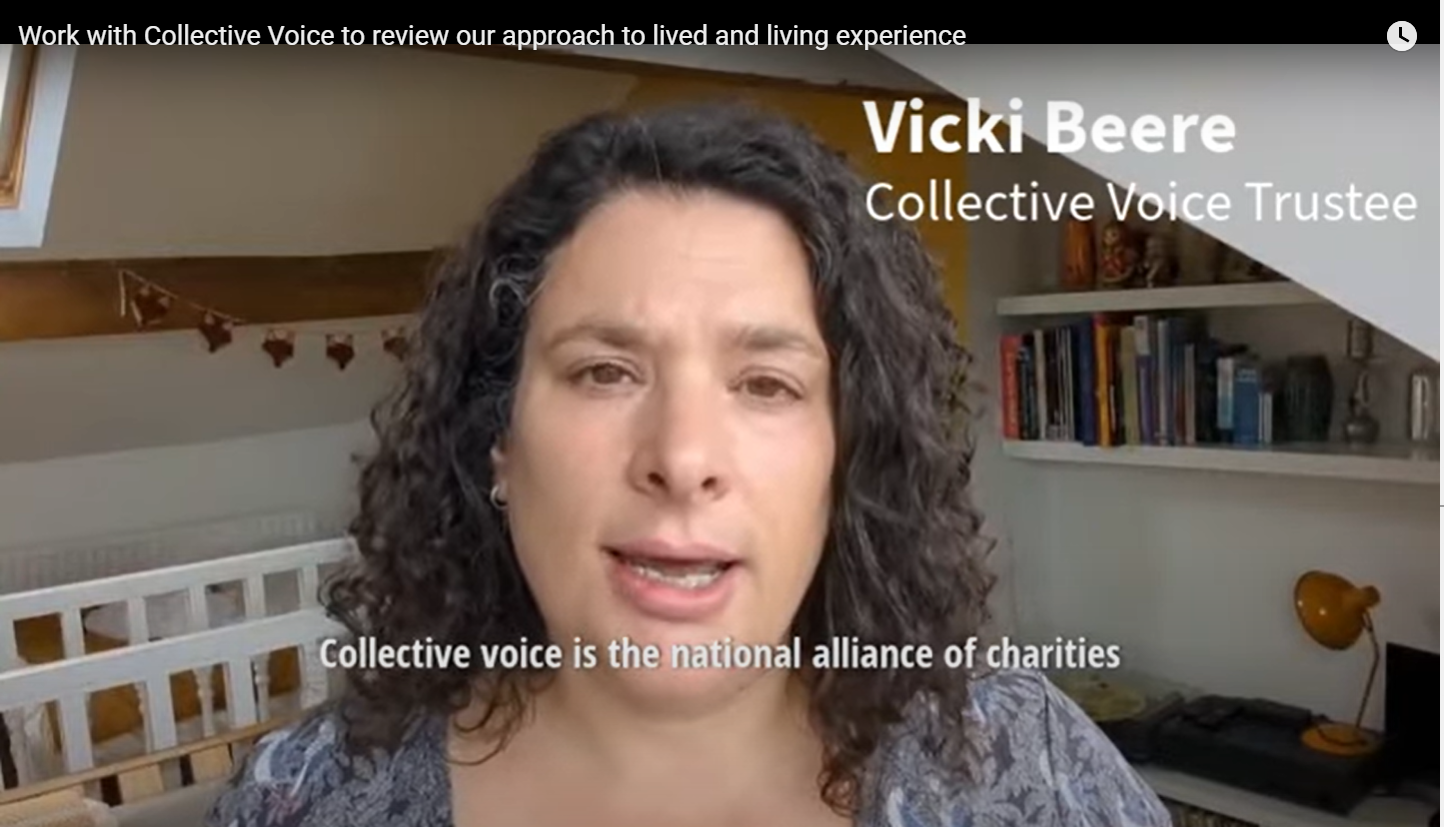 Work with Collective Voice to review our approach to lived and living ...